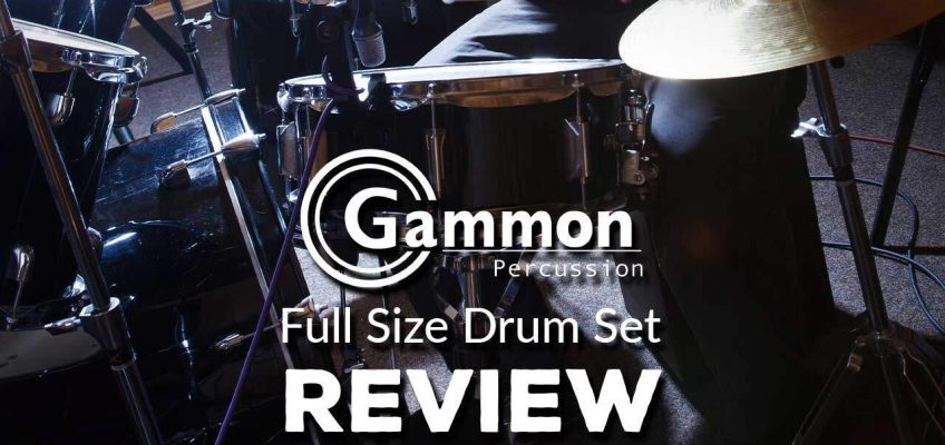 Gammon Full Size Drum Set Review (Complete 5-Piece Kit)