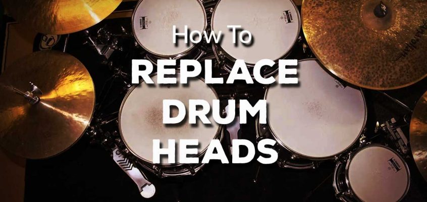 How to Replace Drum Heads (Step-By-Step Tutorial)